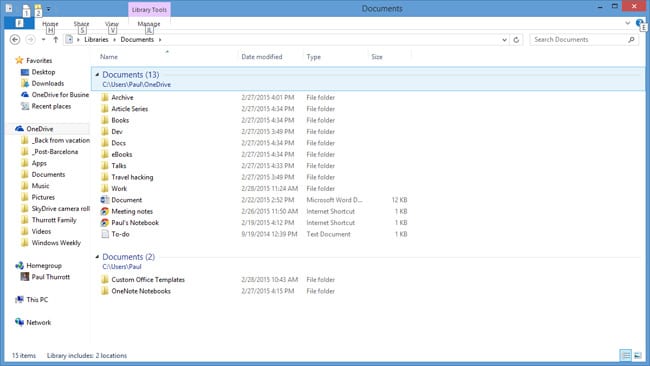 OneDrive Tip: Use Documents and Other Libraries with OneDrive ...
