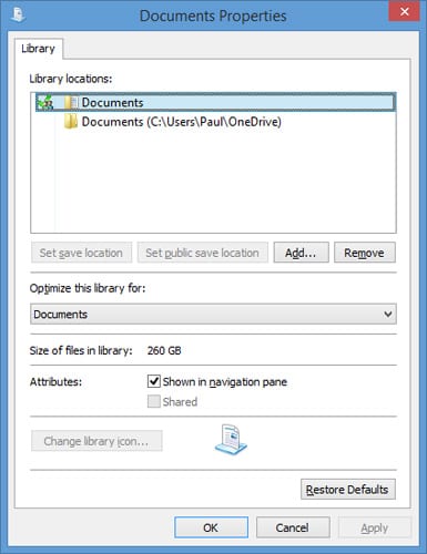 OneDrive Tip: Use Documents and Other Libraries with OneDrive ...