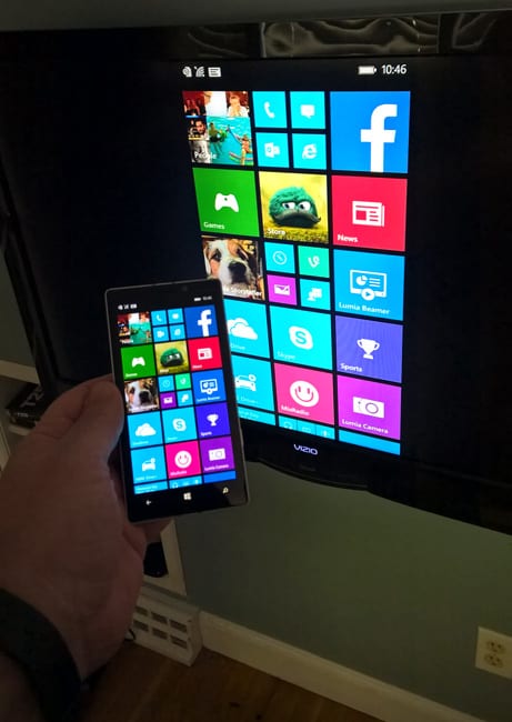 Windows Phone Tip: Wirelessly Mirror Your Phone's Screen to an HDTV ...