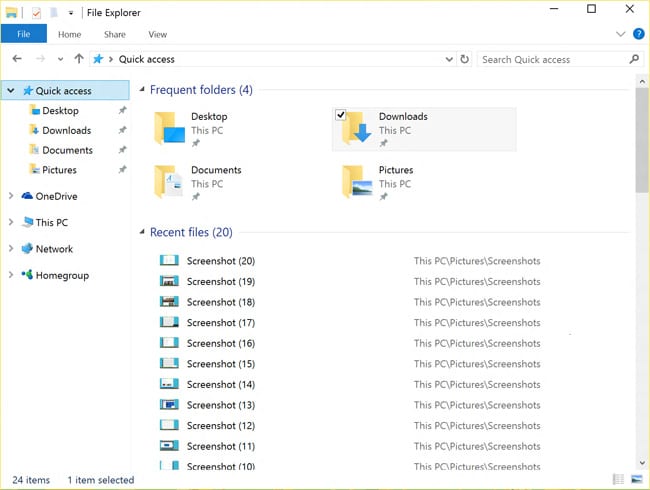 Windows 10 Tip: Clean Up Quick Access - Thurrott.com