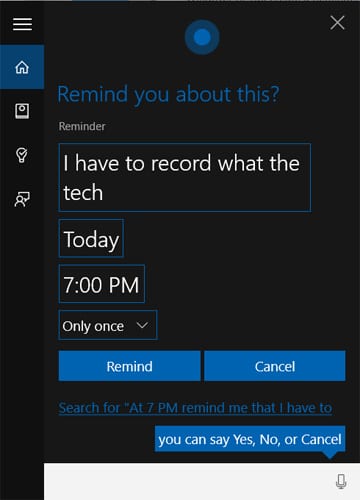 Windows 10 Tip: Create a Reminder with Cortana - Thurrott.com