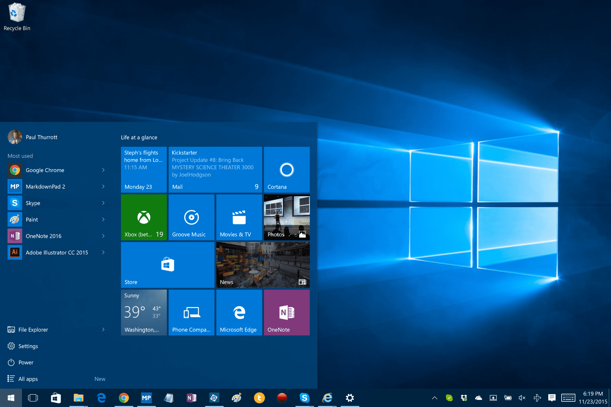 Windows 10 Tip: Use More Tiles on the Start Menu - Thurrott.com