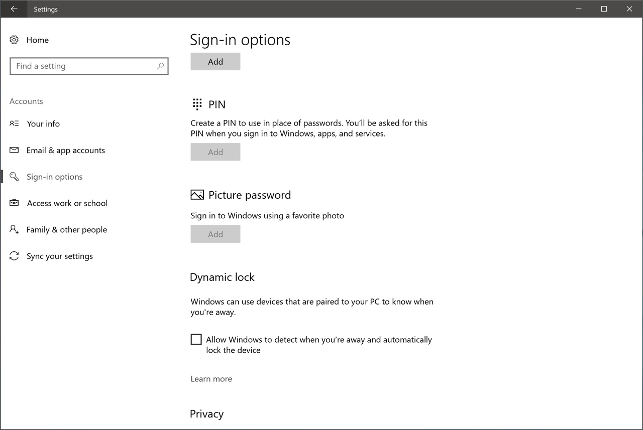 Hands-On with Windows 10 Dynamic Lock - Thurrott.com