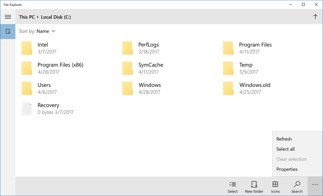 Windows 10 Tip: Unlock the UWP File Explorer - Thurrott.com