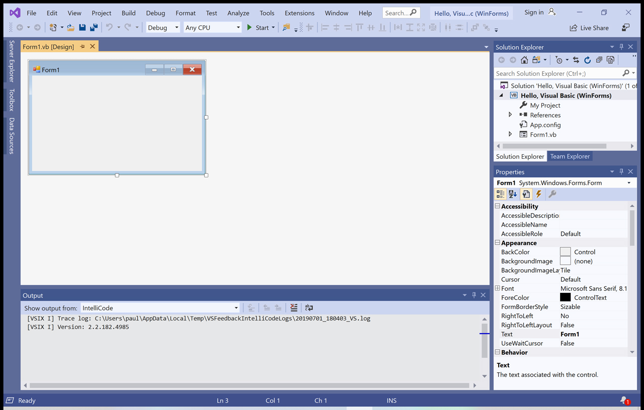 winforms-hello-01 - Thurrott.com