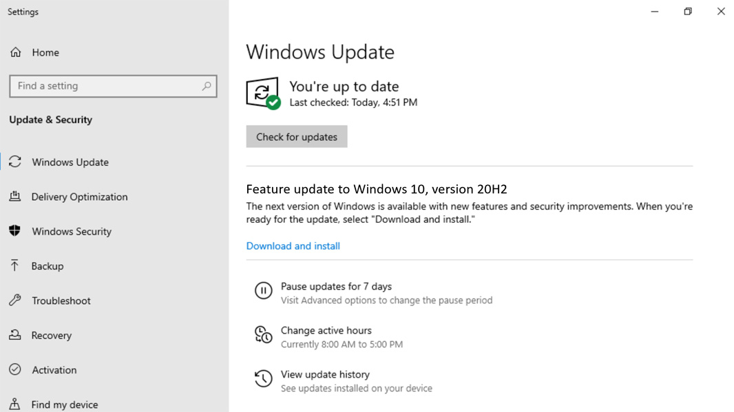 Microsoft Announces Windows 10 Version 20H2 Thurrott
