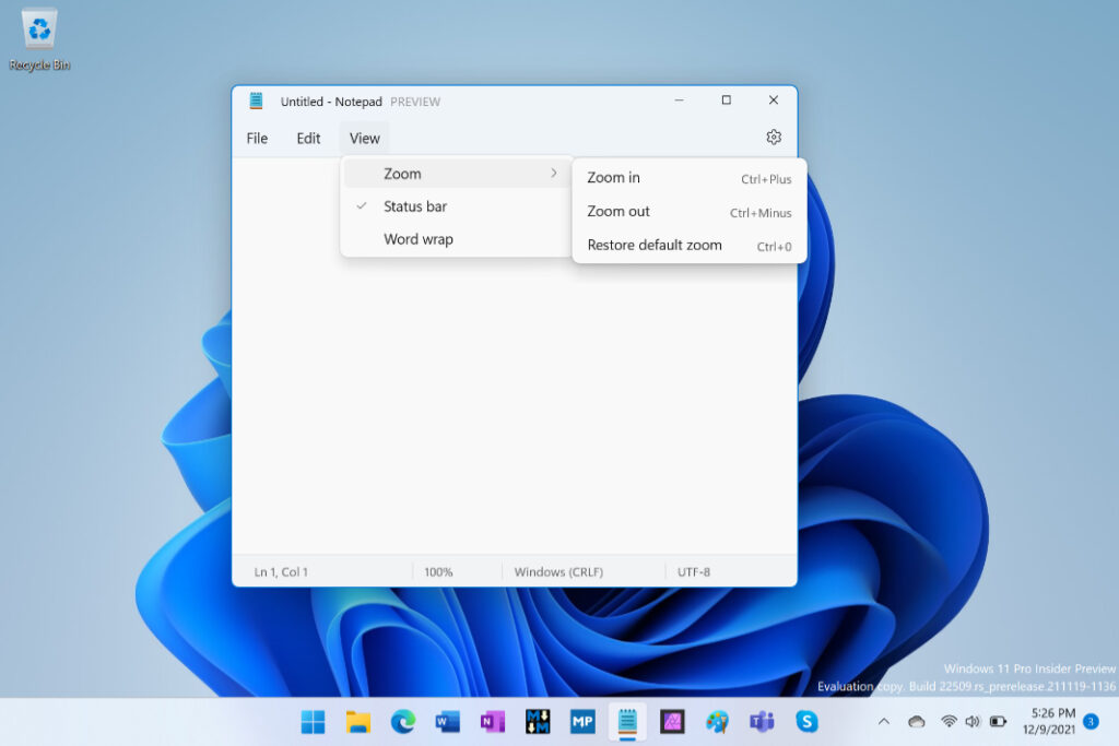 Hands-On with the Redesigned Notepad for Windows 11 - Thurrott.com