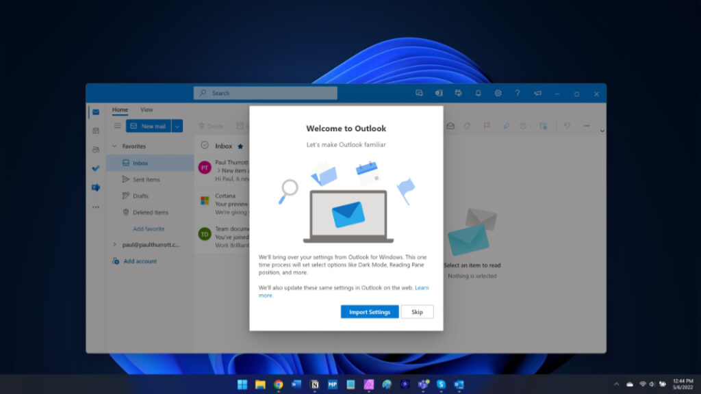 Quick Hands-On: Outlook (Pre-Release) - Thurrott.com