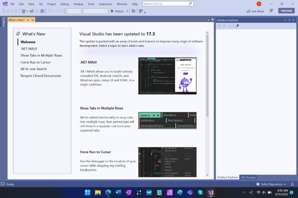 Hands-On with Visual Studio 2022 17.3 Preview 2 on Arm - Thurrott.com