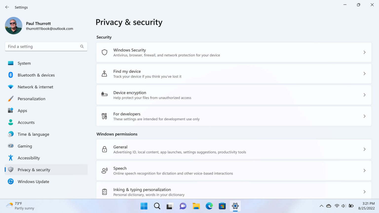 Tip: Customize Your Windows 11 Privacy Settings - Thurrott.com