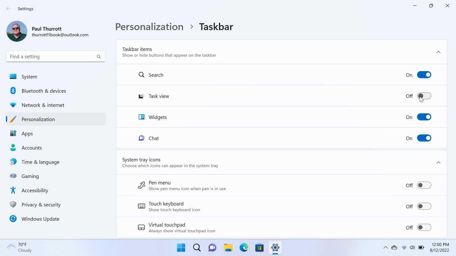 Task View (Archived) - Thurrott.com