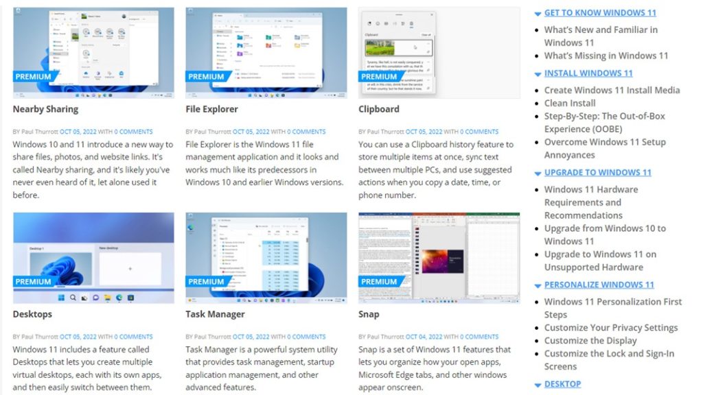 Windows 11 Field Guide is Now Available on Thurrott Premium! - Thurrott.com