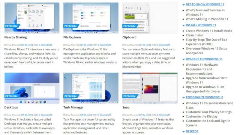 Windows 11 Field Guide is Now Available on Thurrott Premium! - Thurrott.com