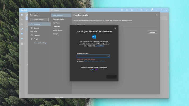 Microsoft's "One Outlook" App Adds Multiple Accounts Support - Thurrott.com
