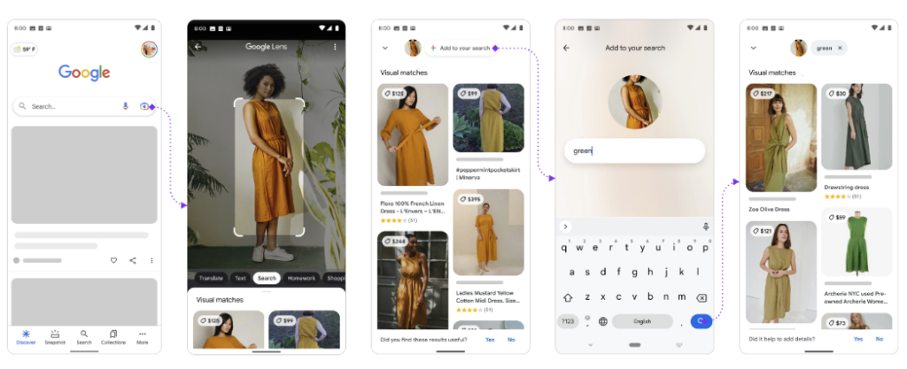 Google Start Rolling Out Multisearch on Mobile and Immersive View in ...