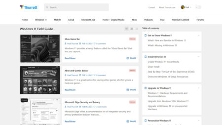Windows 11 Field Guide Progress Report: More Chapters and a New Book ...