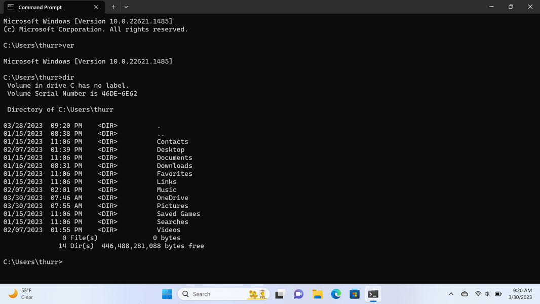 Command Prompt - Thurrott.com