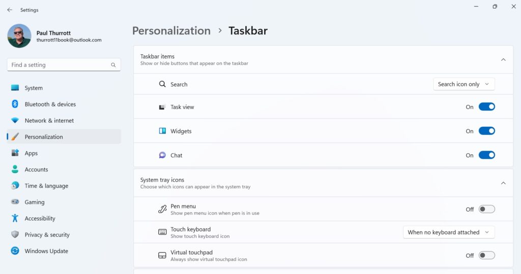 Taskbar - Thurrott.com