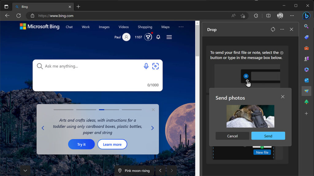 Microsoft Brings Bing Image Creator, More to Microsoft Edge - Thurrott.com