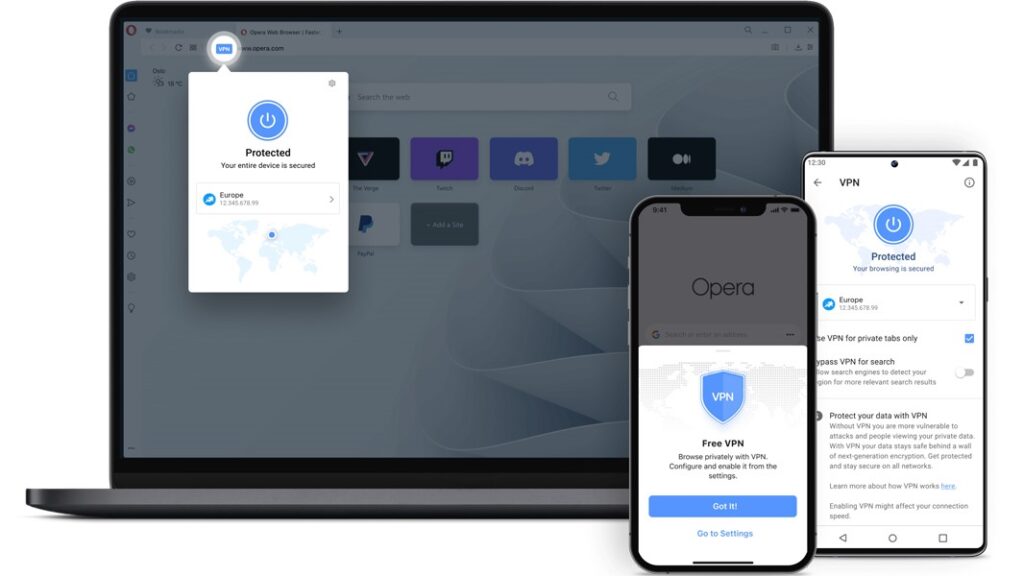 Opera Brings its Free VPN to the iPhone - Thurrott.com