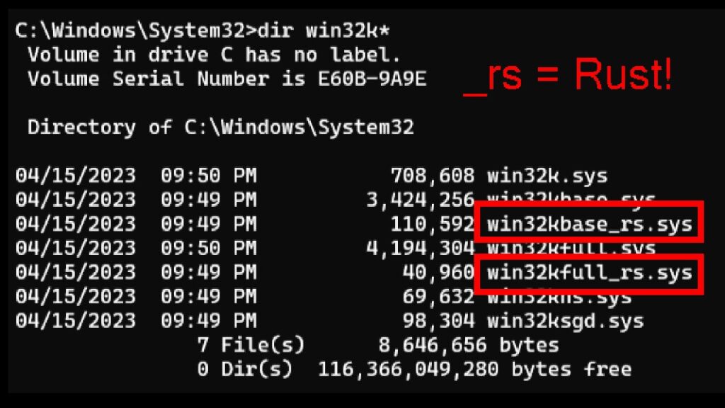 First Rust Code Shows Up in the Windows 11 Kernel - Thurrott.com