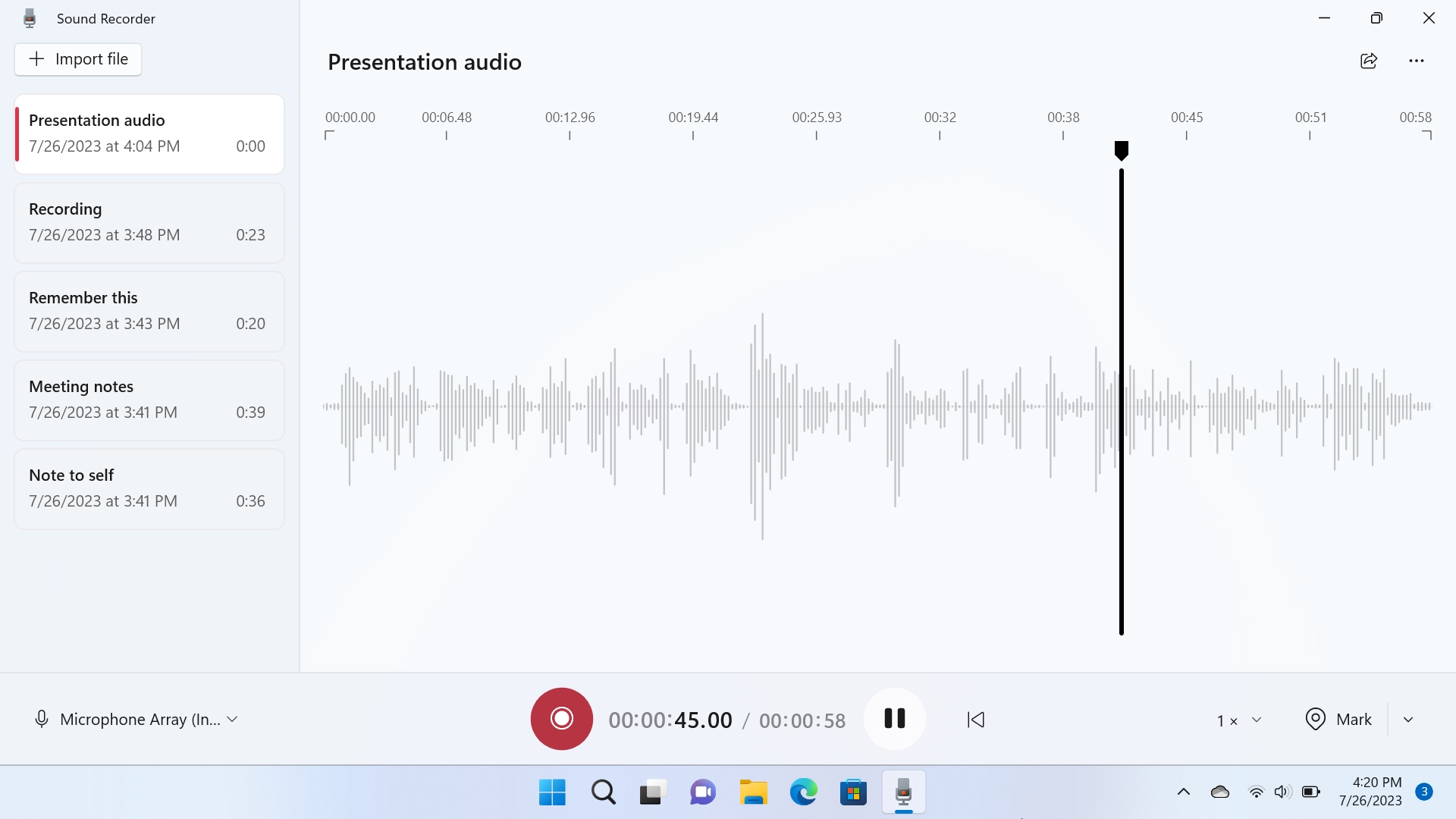 Sound Recorder - Thurrott.com