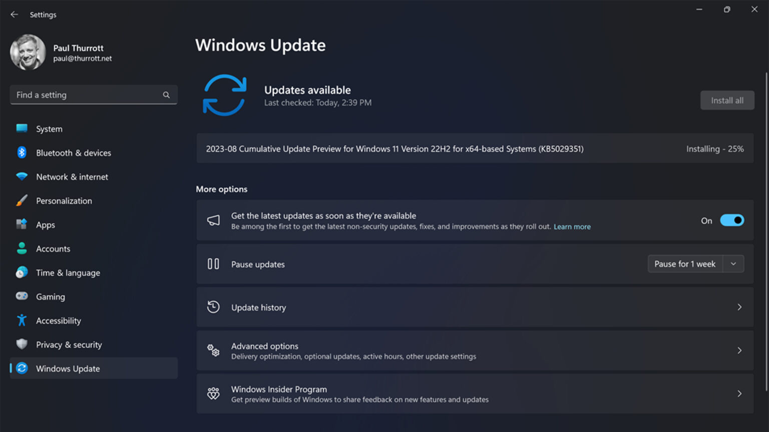 Microsoft Issues Latest Monthly Update Preview for Windows 11 22H2 ...