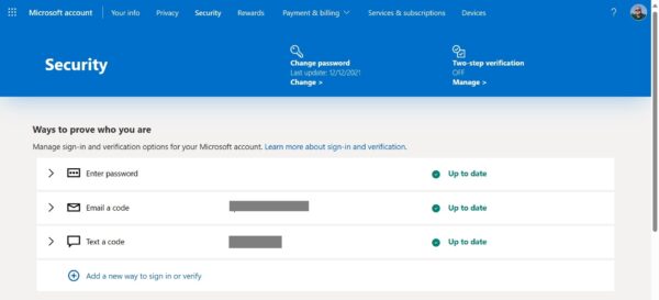Secure Your Microsoft Account - Thurrott.com