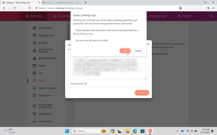 How I Configure Brave - Thurrott.com