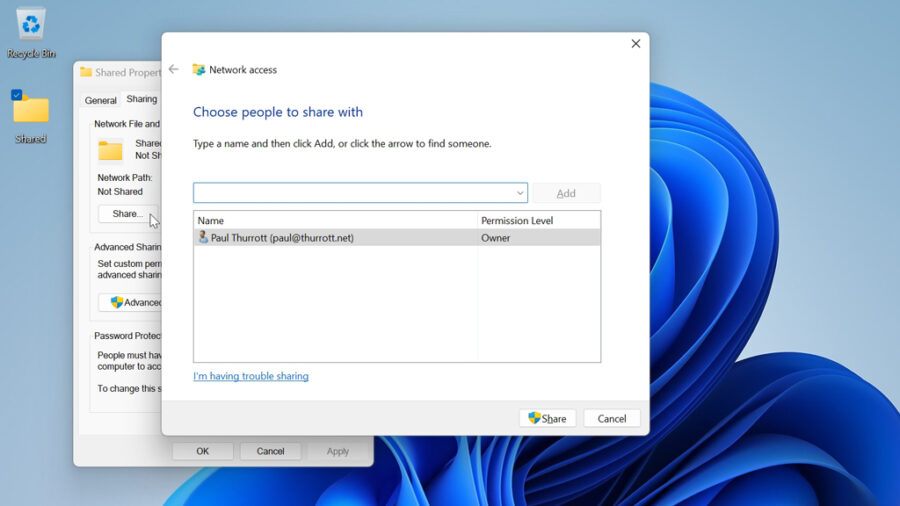Tip: The Windows File Share Workaround - Thurrott.com