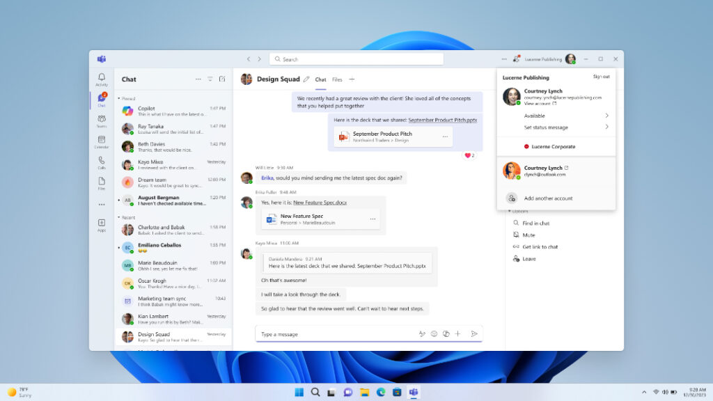 Windows 11 24H2 Build 26080 Brings Unified Teams Client