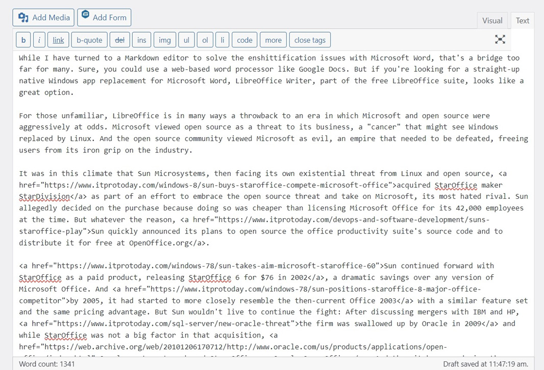 wordpress-clean - Thurrott.com