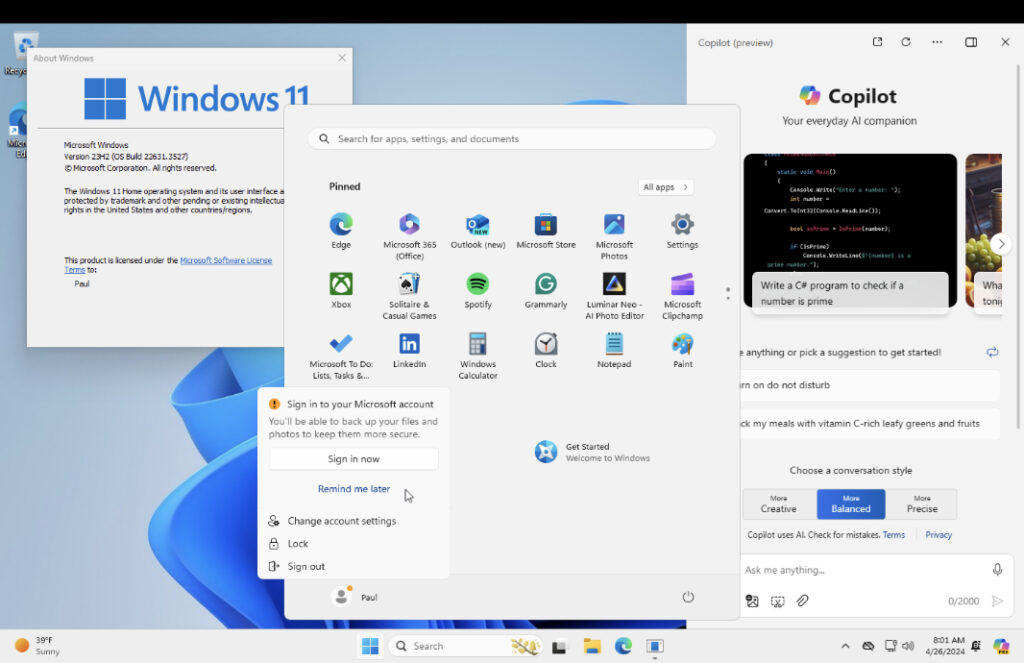 Quick Hands-On: MacBook Air M3 + UTM + Windows 11 on Arm - Thurrott.com