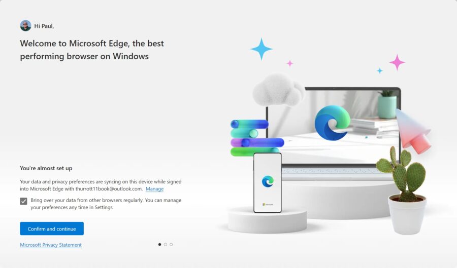 Set Up Microsoft Edge Correctly ... Whether You Use It Or Not ...