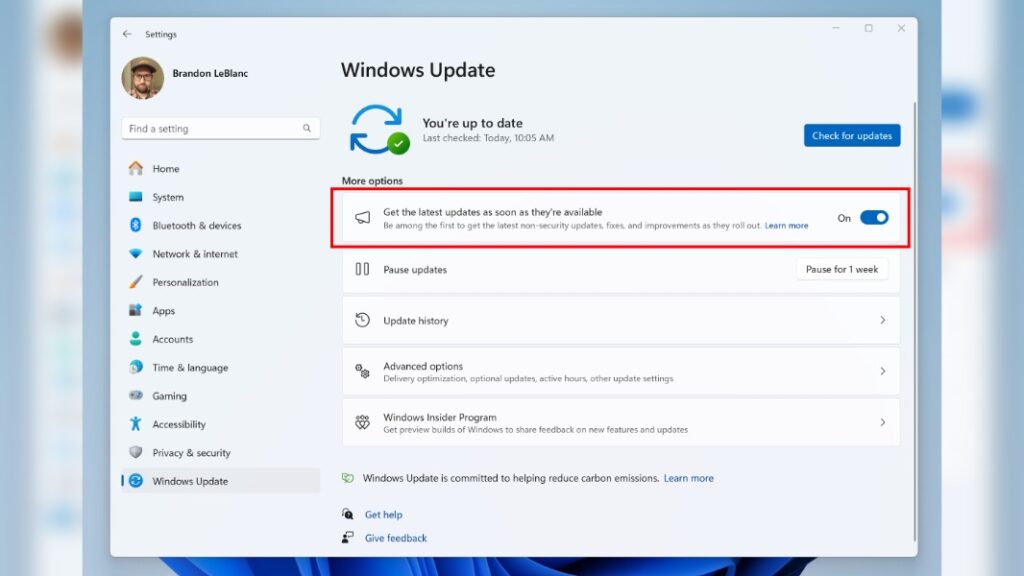 Microsoft Starts Controlled Feature Rollouts on Windows Insider Dev Channel