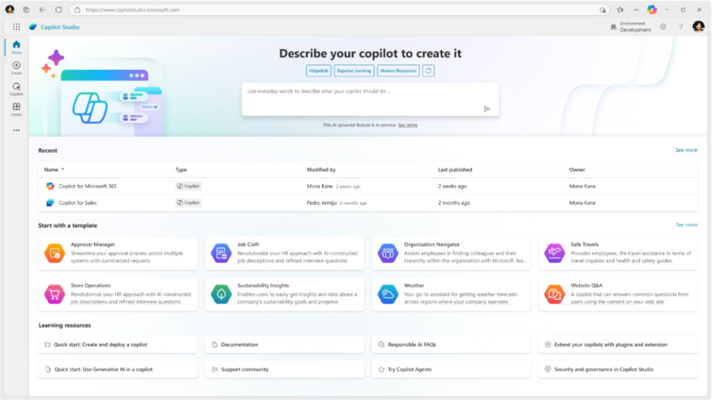 Microsoft Announces Public Preview of AI Agents in Copilot Studio