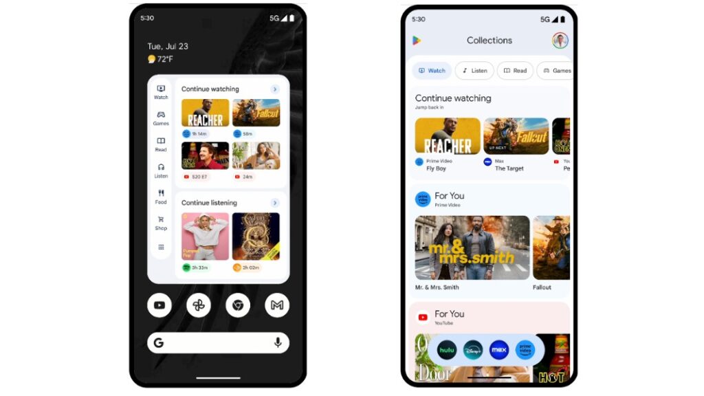 Google Play Adds Collections Widget, New Play Points Rewards, and More