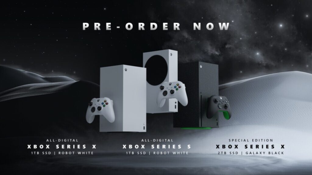 Microsoft Opens Pre-Orders for Discless Xbox Series X and 2TB Special ...