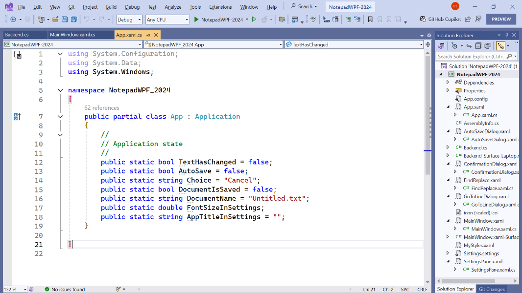 Modernizing .NETpad: Application State (Premium) - Thurrott.com