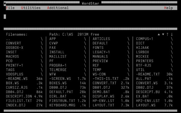 WordStar 7 for MS-DOS is Now Available for Free in Complete Archive ...