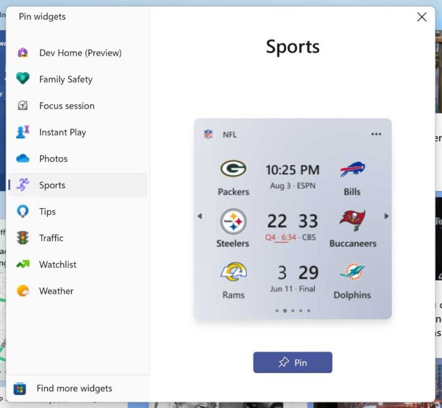 Widgets (24H2) - Thurrott.com