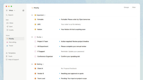 Notion Previews Its Mail App - Thurrott.com