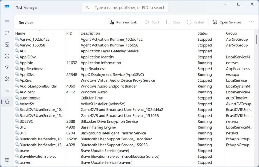 Task Manager (24H2) - Thurrott.com
