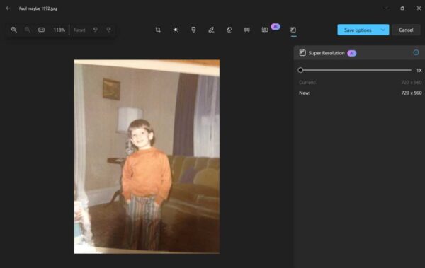 Quick Hands-On: Super Resolution in the Windows 11 Photos App ...