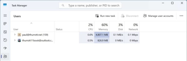 Task Manager (24H2) - Thurrott.com
