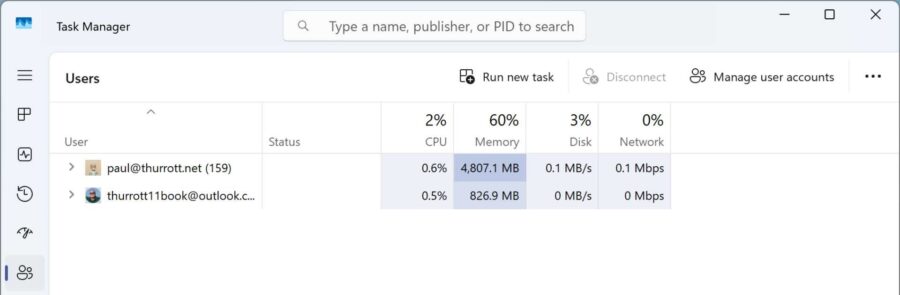 Task Manager (24H2) - Thurrott.com
