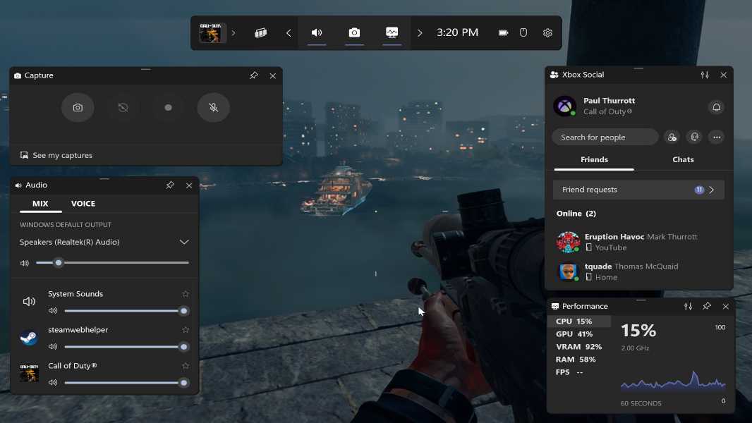 Game Bar (24H2) - Thurrott.com