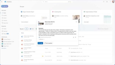 Copilot in OneDrive Begins Rolling Out to Microsoft 365 Consumer Subscribers - Thurrott.com