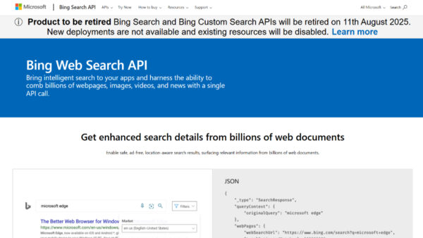 Microsoft is Retiring Bing Search APIs - Thurrott.com
