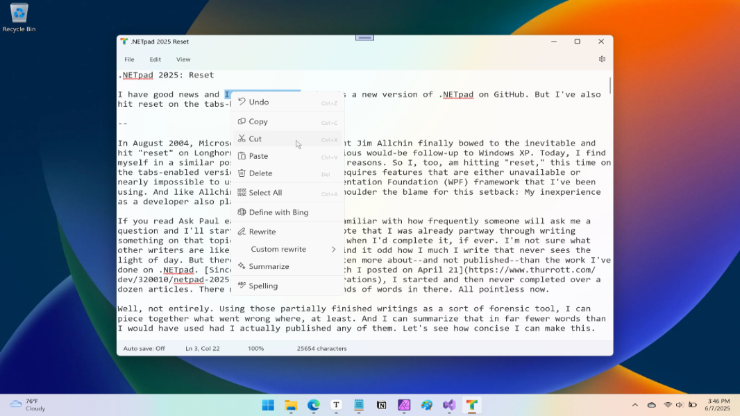 .NETpad 2025: Reset (Premium) - Thurrott.com
